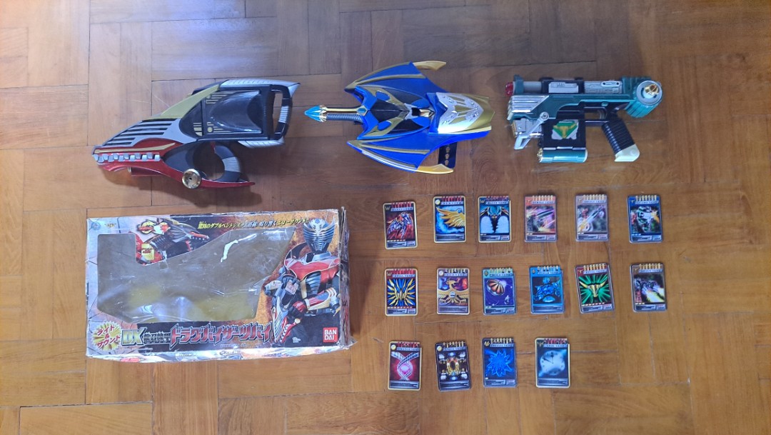 Masked Rider/Kamen Rider Ryuki DX Drag Visor Zwei,DX Dark Visor Zwei ...