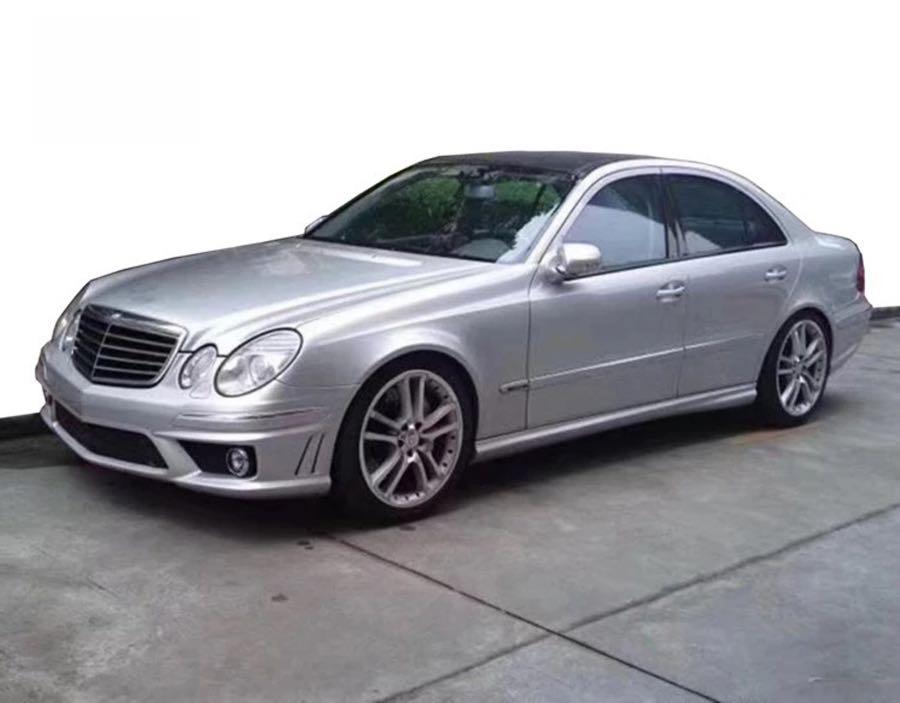 Mercedes Benz E class w211 AMG body kit body kit skirts side skirts ...