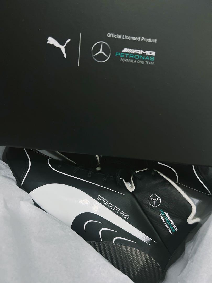 Mercedes F1 Speedcat Pro Men's Driving Shoes, Men's Fashion, Footwear ...