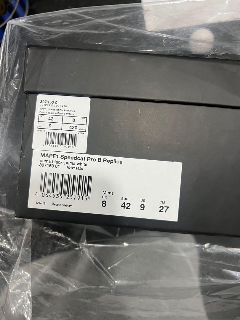 Mercedes F1 Speedcat Pro Men's Driving Shoes, Men's Fashion, Footwear ...