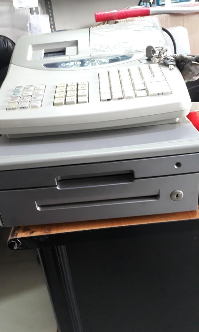 Mesin kasir Casio TE 100, Elektronik, Lainnya di Carousell