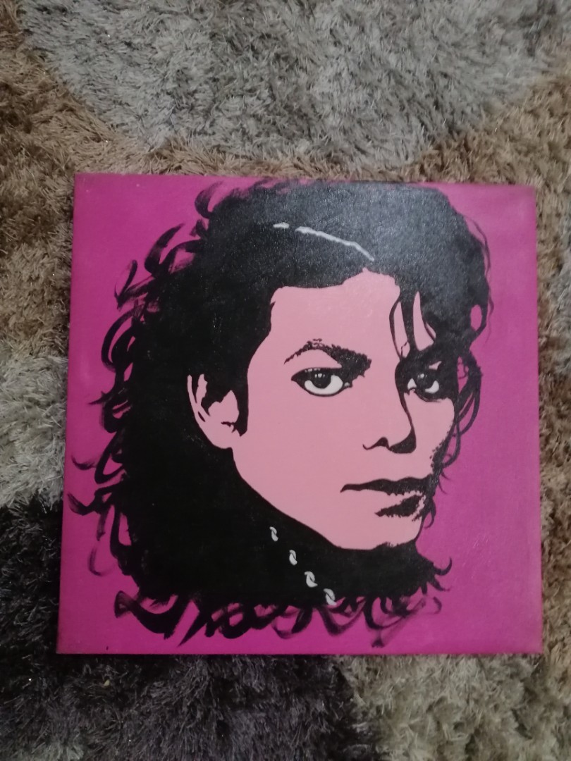 Michael Jackson Oil Painting, Hobbies & Toys, Collectibles ...
