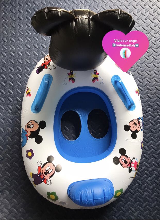 Mickey Mouse Baby Boat Floater, Babies & Kids, Going Out, Other Babies ...