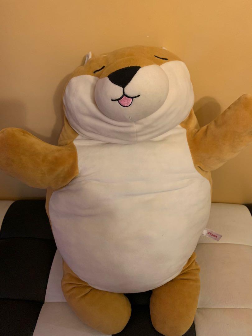 MINISO dog/fox plushie plush cute stuffed toy large , Hobbies & Toys ...