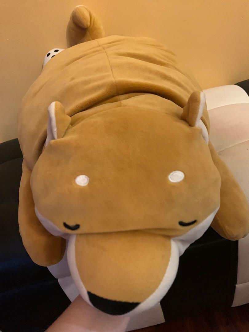 MINISO dog/fox plushie plush cute stuffed toy large , Hobbies & Toys ...