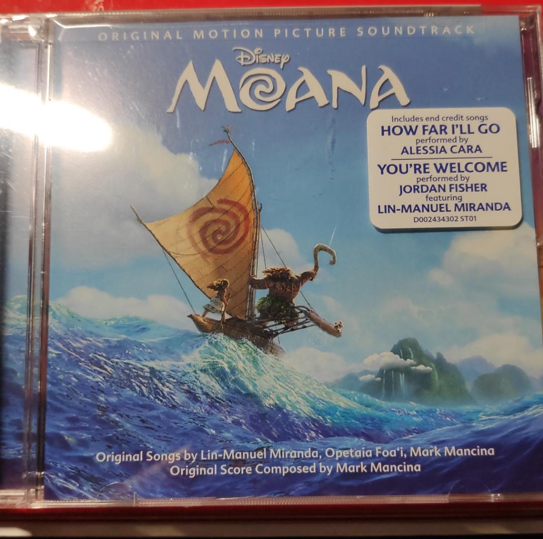 Moana Original Sound Track CD + Frozen DVD, Hobbies & Toys, Music ...
