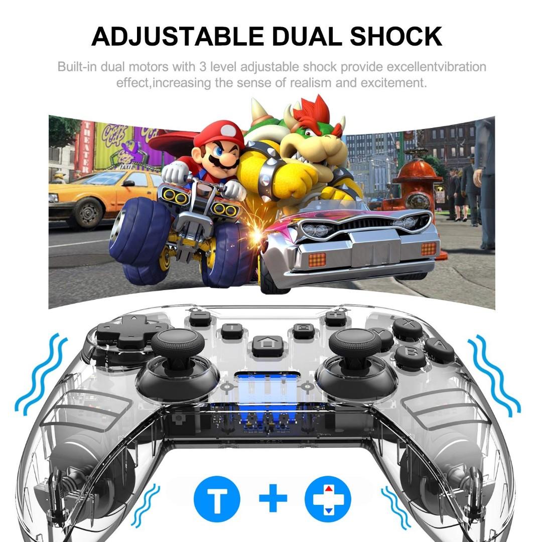 momen Wireless Controller for Nintendo Switch, Wireless Switch Pro ...