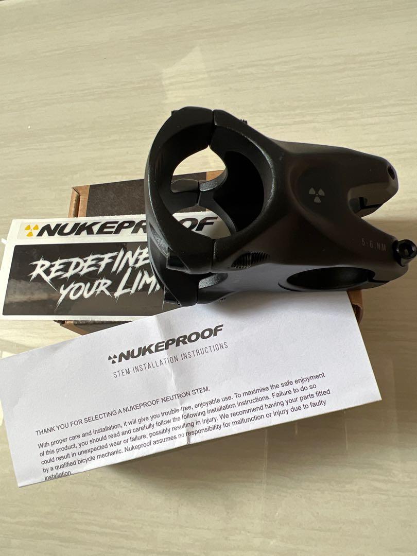 Nukeproof Neutron AM Stem, Sports Equipment, Bicycles & Parts, Parts ...