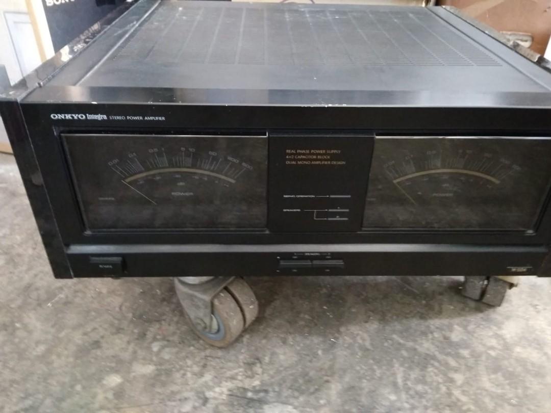 ONKYO M504 INTEGRA Japanese one of the best VINTAGE STEREO AMPLIFIER ...