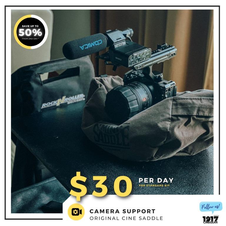 Original Cinesaddle Mini Saddle Camera Support System, Photography ...