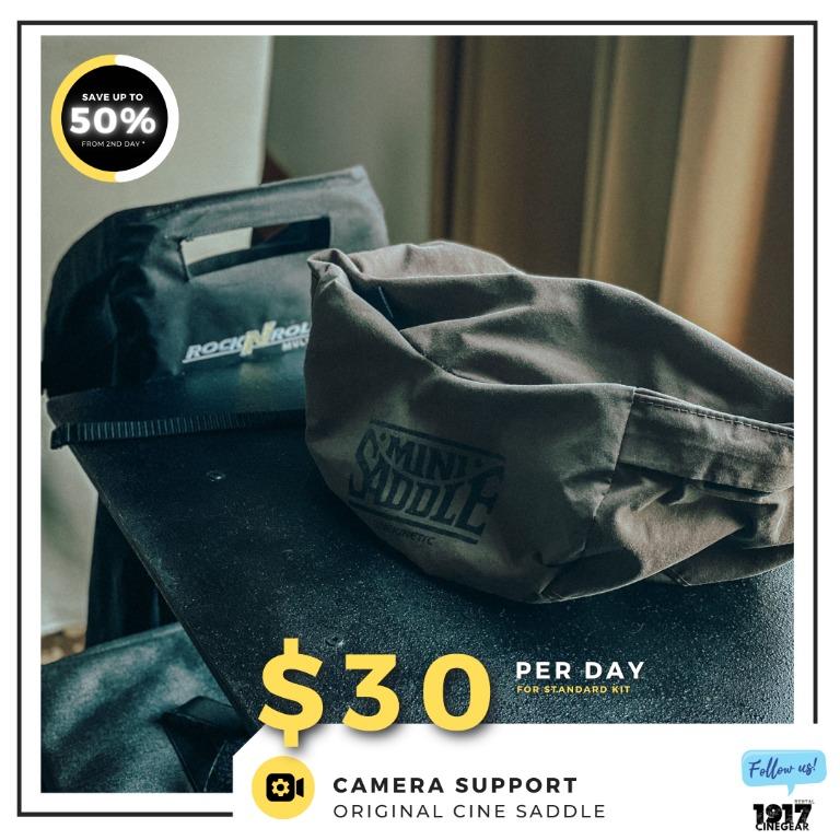 Original Cinesaddle Mini Saddle Camera Support System, Photography ...
