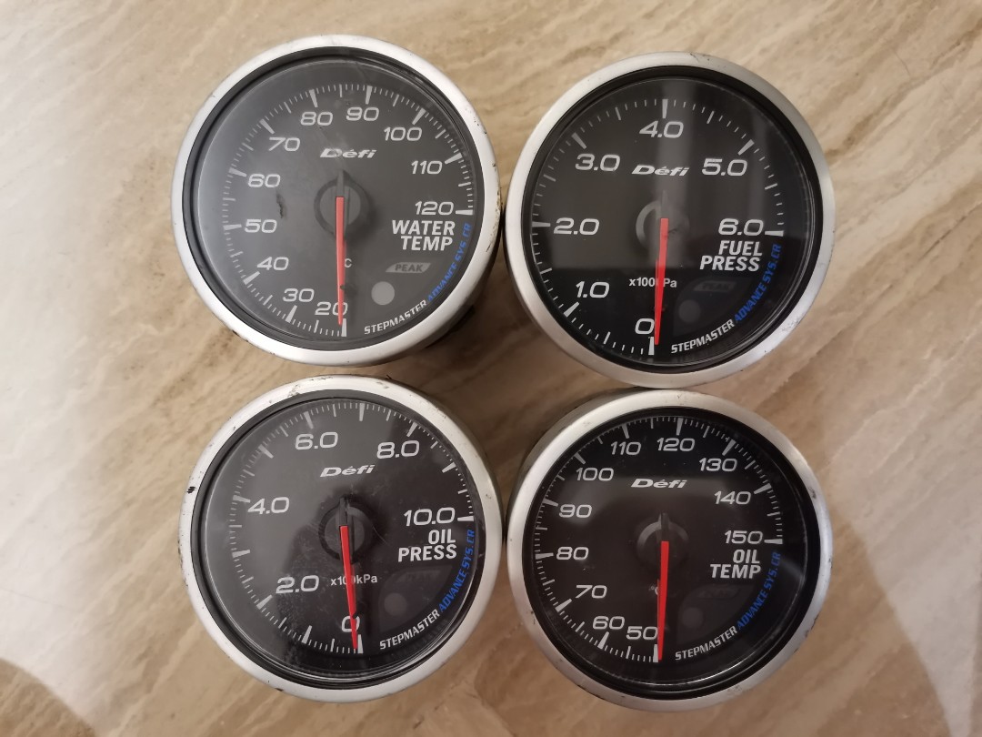 Original DEFI Gauge Meter, Car Accessories, Accessories on Carousell