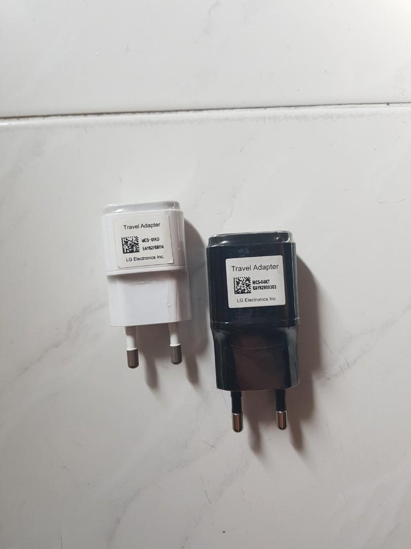 Original LG Travel Adapter, Mobile Phones & Gadgets, Mobile & Gadget ...