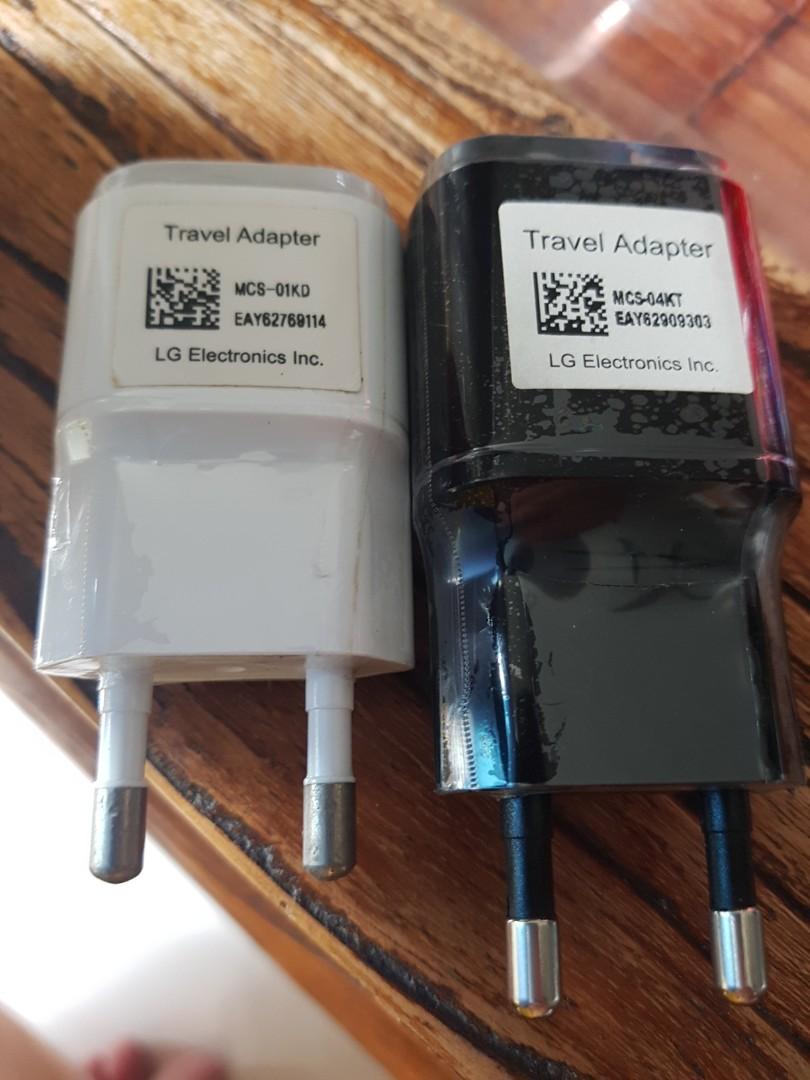 Original LG Travel Adapter, Mobile Phones & Gadgets, Mobile & Gadget ...