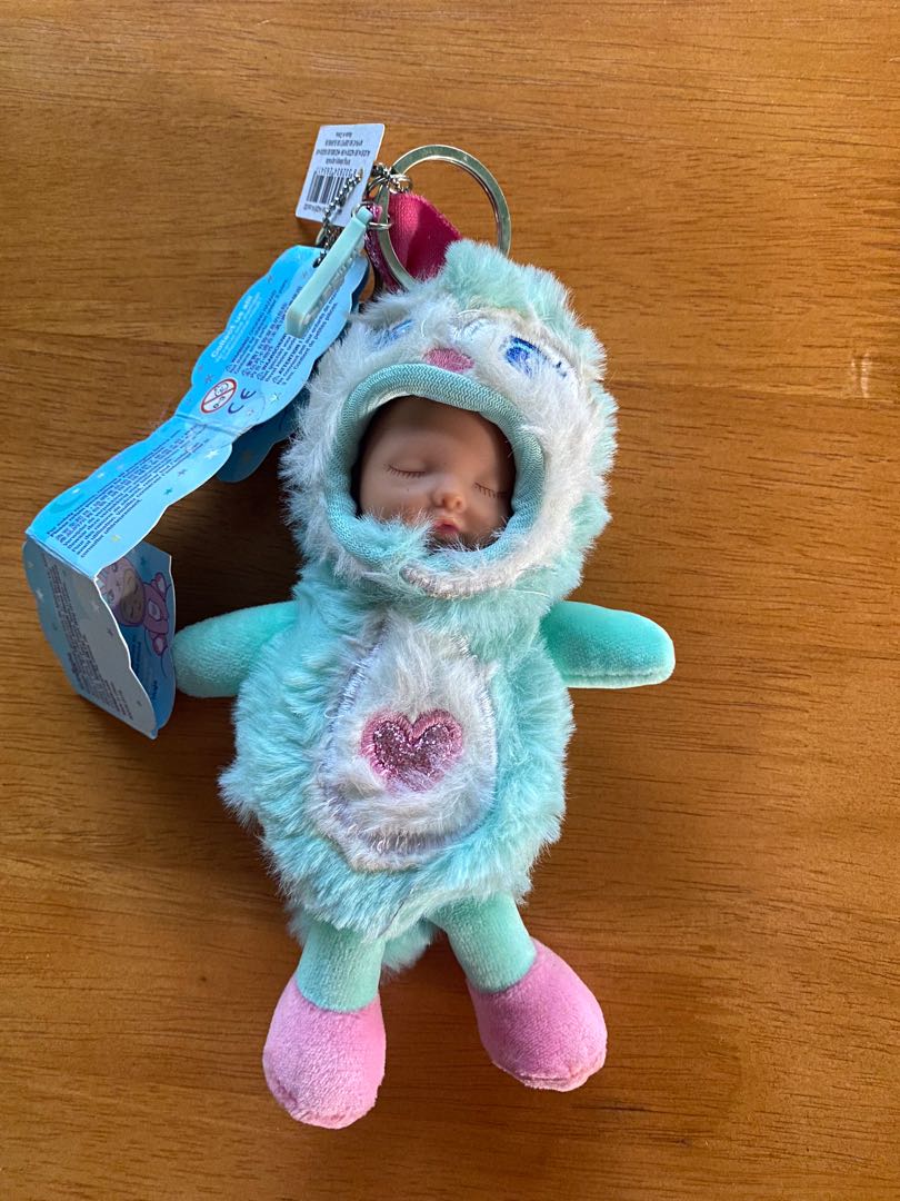 ORIGINAL SMIGGLE CUTE FLUFFY BABY PLUSH KEYCHAIN TOY | PASTEL GREEN ...