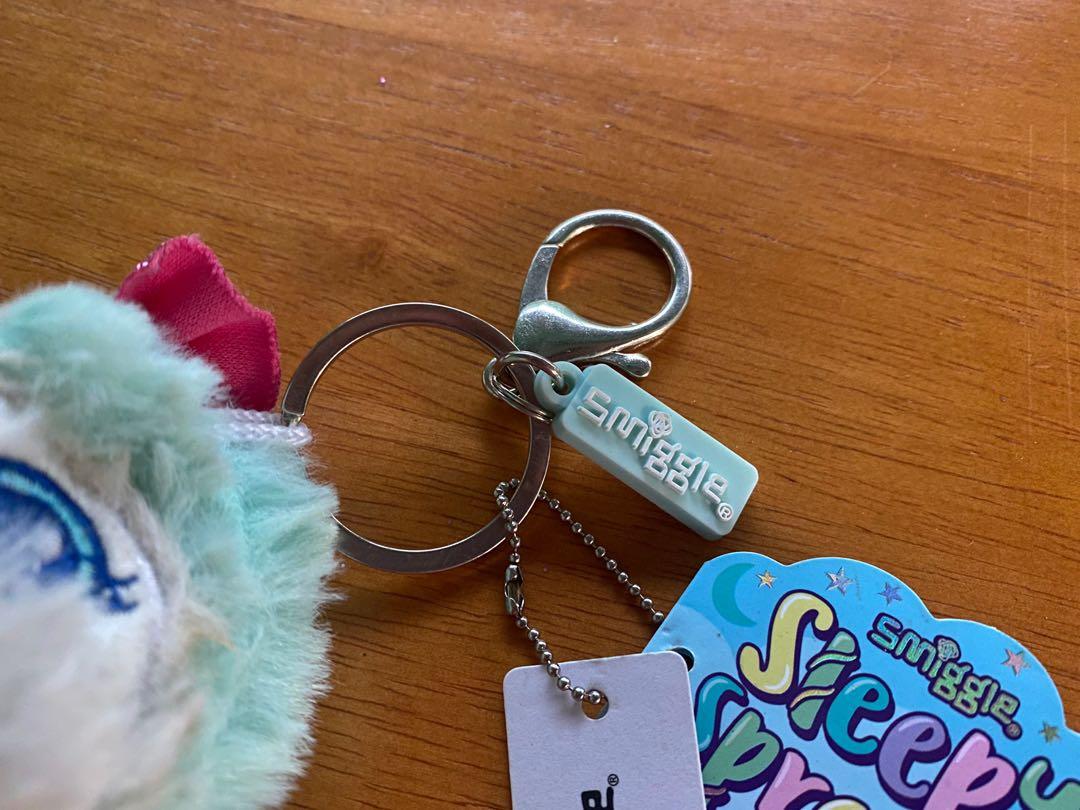 ORIGINAL SMIGGLE CUTE FLUFFY BABY PLUSH KEYCHAIN TOY | PASTEL GREEN ...