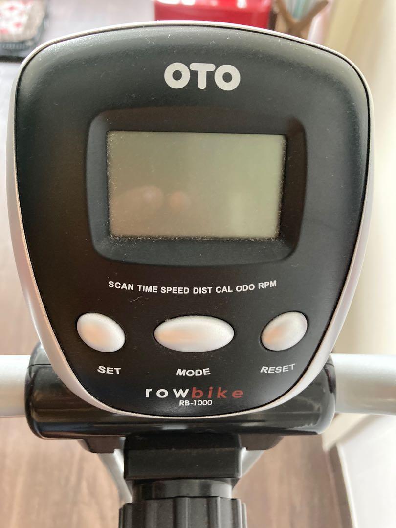 OTO Rowbike RB-1000 Exercise Bike, Sports Equipment, Exercise & Fitness ...