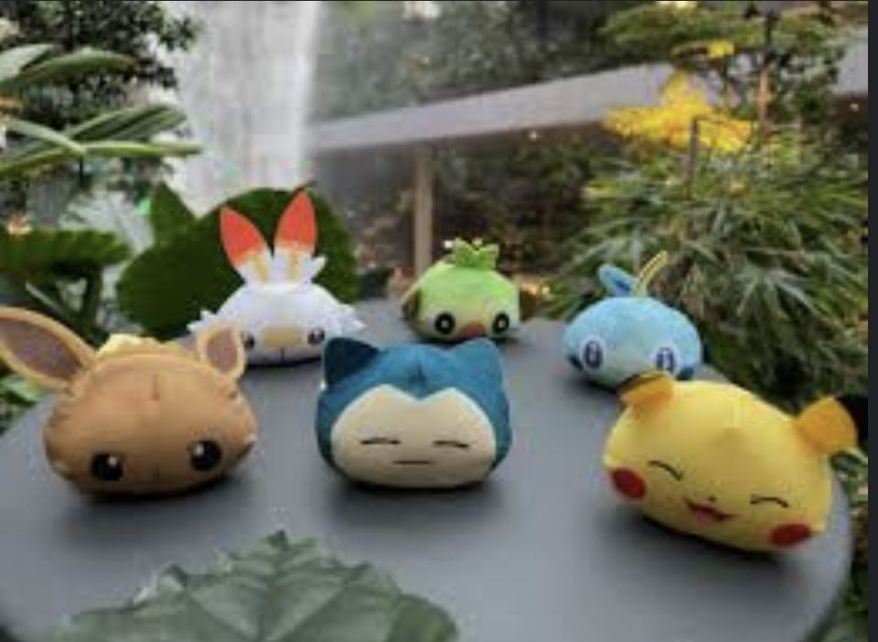 Pokemon Jewel Collab Pikachu & Eevee Squishy, Hobbies & Toys, Toys ...