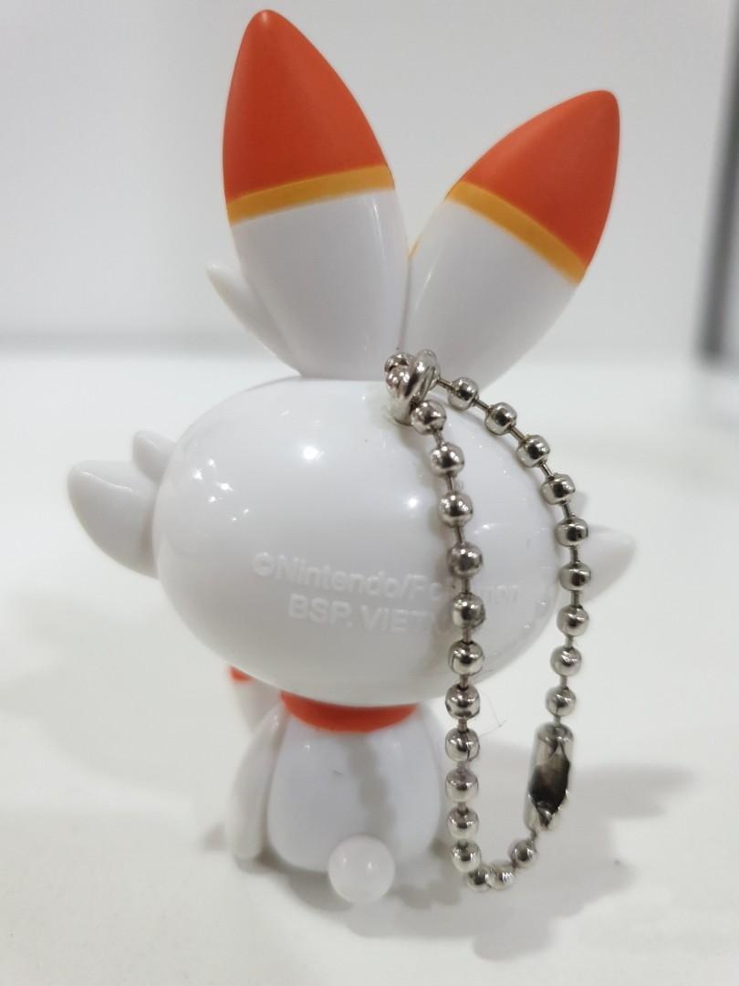 Pokemon Scorbunny figure keychain, Hobbies & Toys, Toys & Games on ...