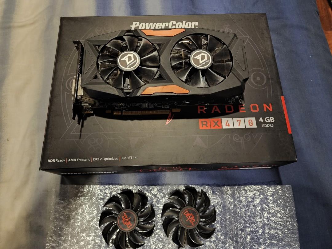 [WTS] PowerColor Red Devil Rx 470 4GB