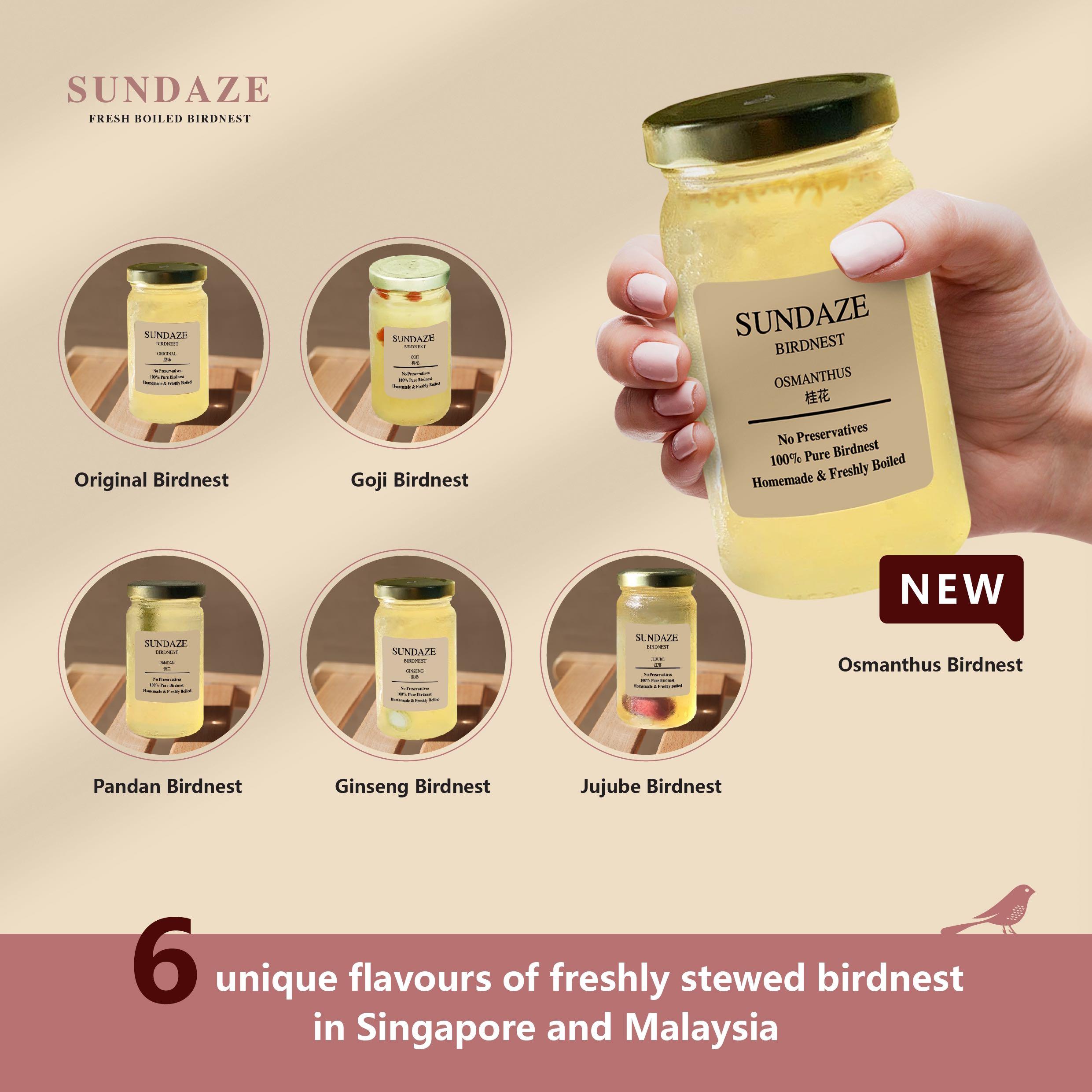 SUNDAZE FRESH BOILED BIRDNEST 165ML, Food & Drinks, Beverages on Carousell