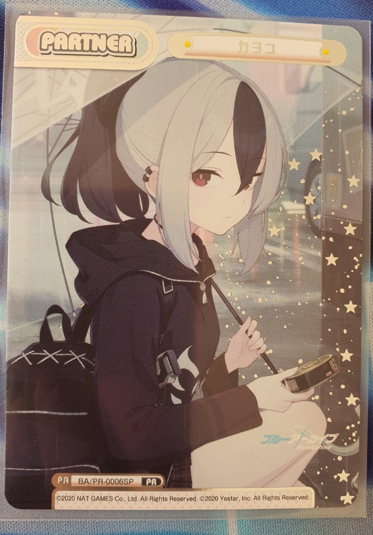 Rebirth For You, Blue Archive Kayoko PR SP card, Hobbies & Toys, Toys ...