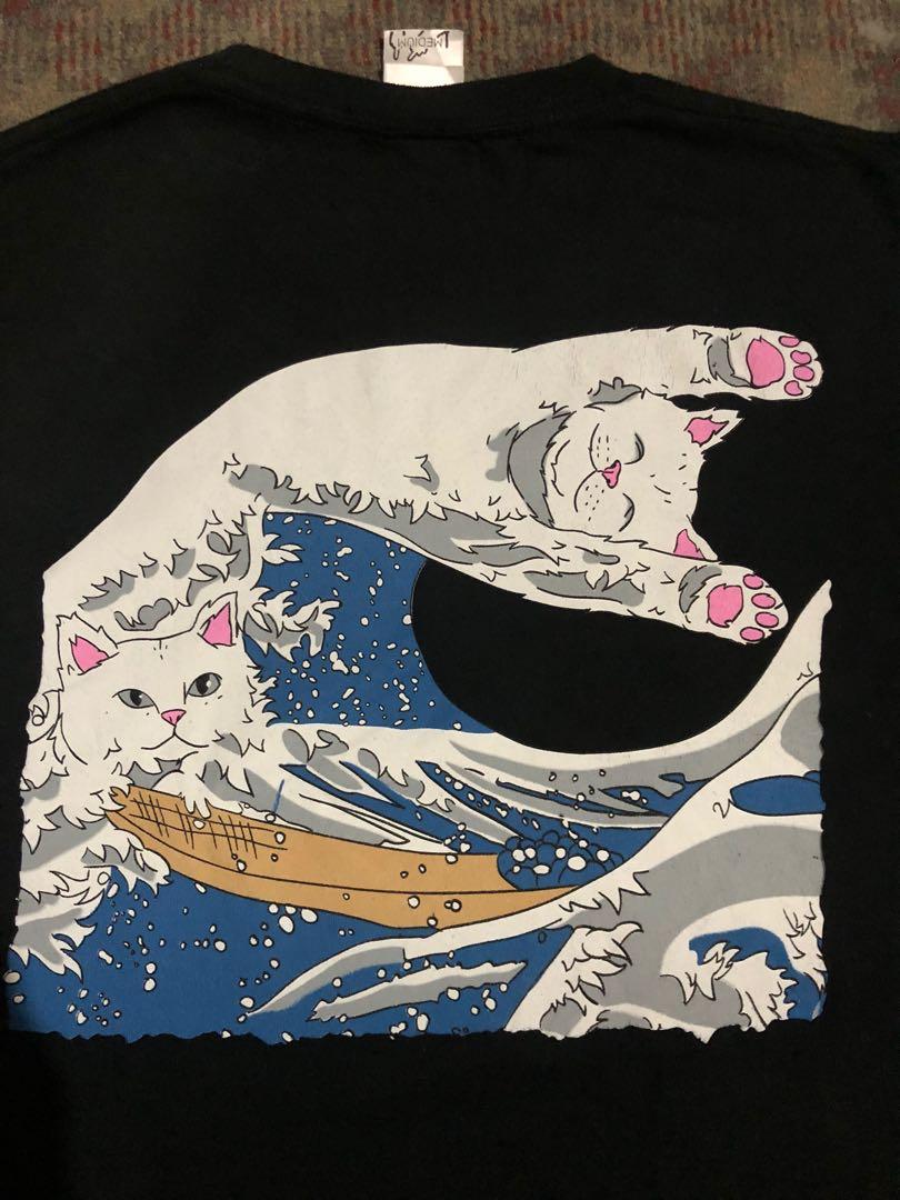 RIPNDIP GREAT WAVE, Men's Fashion, Tops & Sets, Tshirts & Polo Shirts ...