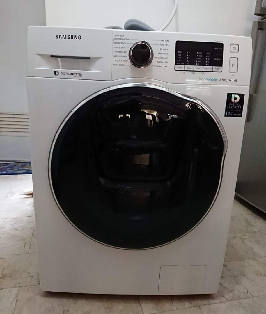 Samsung Digital Inverter Dual washing, TV & Home Appliances, Washing ...