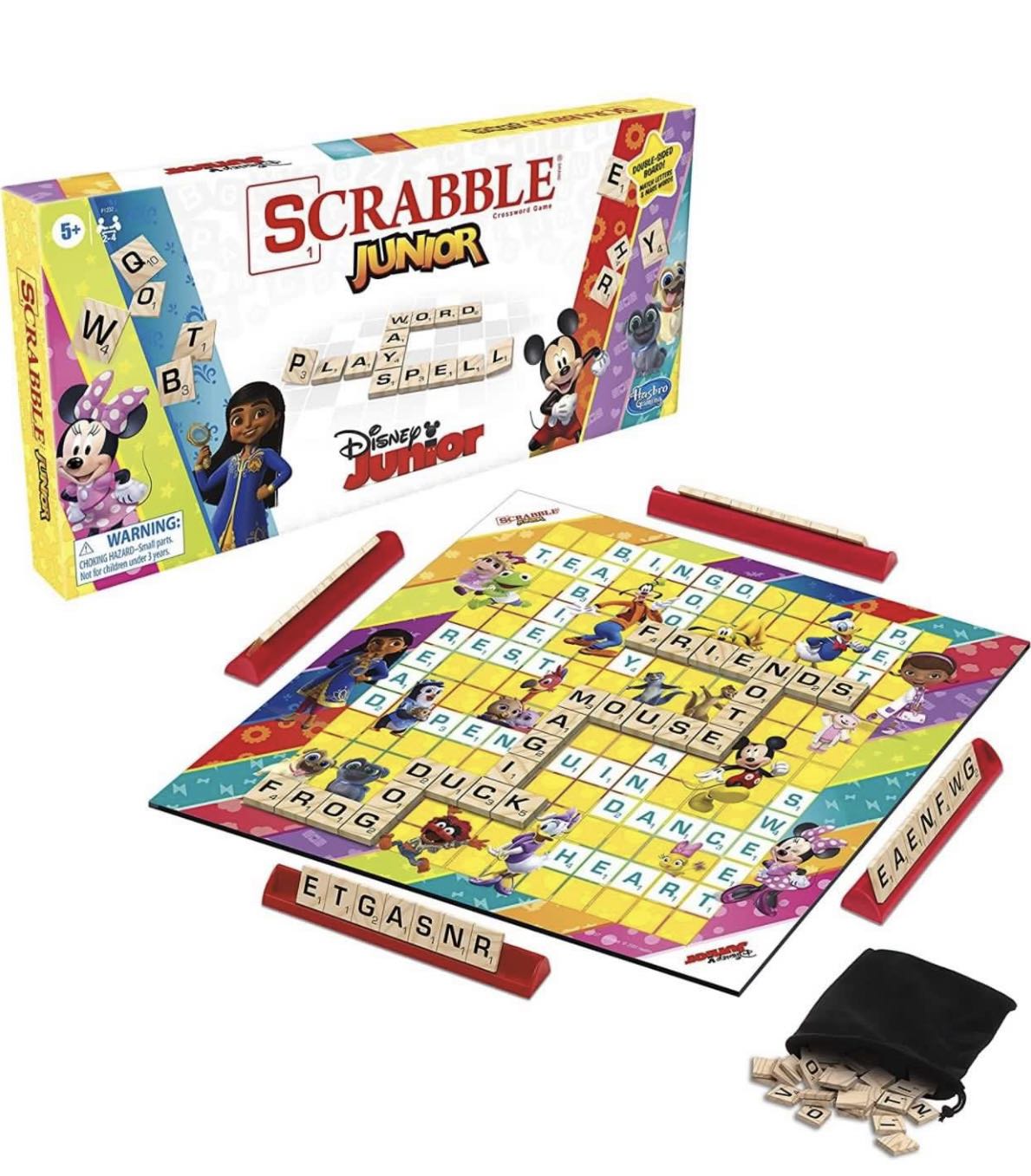 Scrabble Disney Junior, Hobbies & Toys, Toys & Games on Carousell
