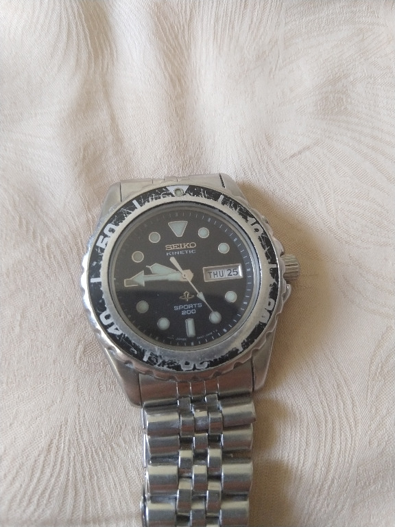 Seiko Kinetic Dive Watch, Men's Fashion, Watches & Accessories, Watches ...