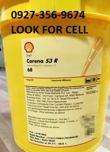 SHELL AIR COMPRESSOR OIL (Corena S3 P68), Commercial & Industrial ...