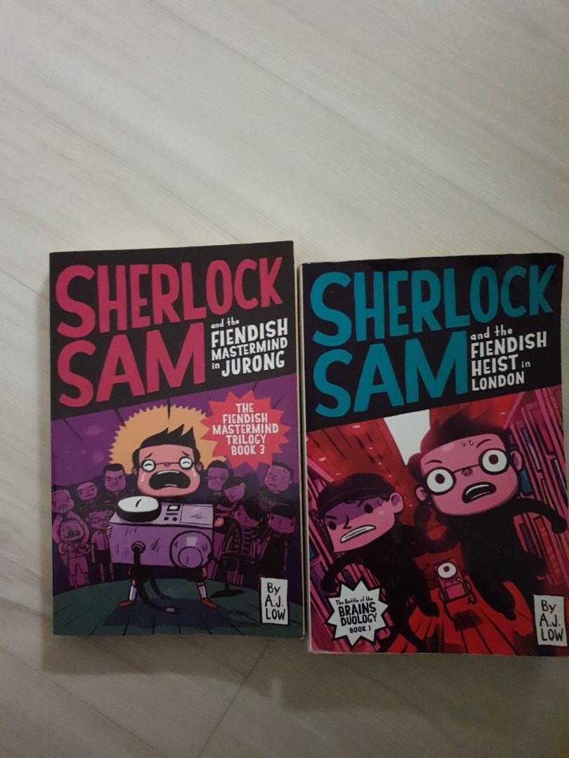 sherlock sam(the FIENDISH HEIST IN LONDON) and (THE FIENDISH MASTERMIND ...