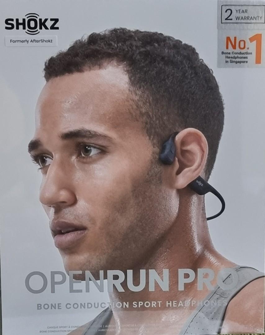 Shokz Open Run Pro (Black), Audio, Headphones & Headsets on Carousell
