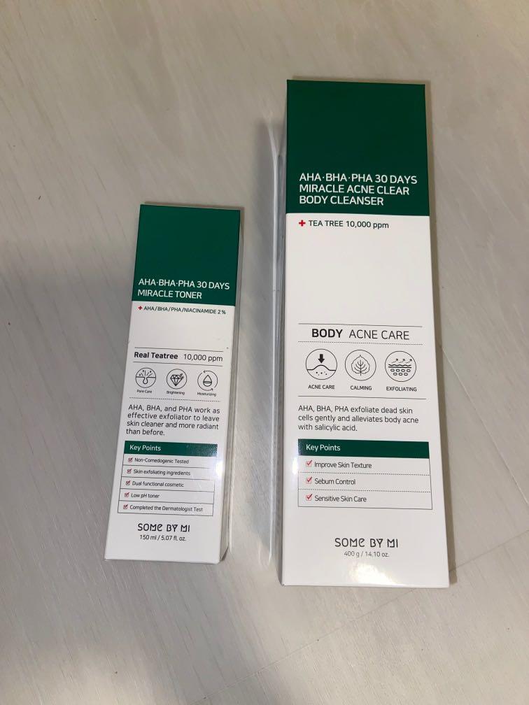 SomeByMi Miracle Set, Beauty & Personal Care, Face, Face Care on Carousell