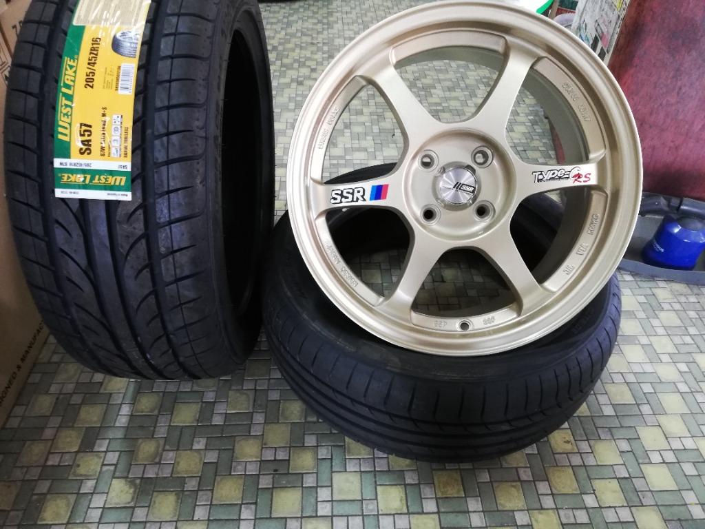 sport rim SSR TYPE-C 16 thailand flow forming siap tayar baru 16, Auto ...
