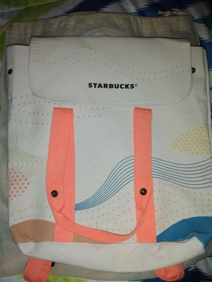 Starbucks backpack, Women's Fashion, Bags & Wallets, Backpacks on Carousell