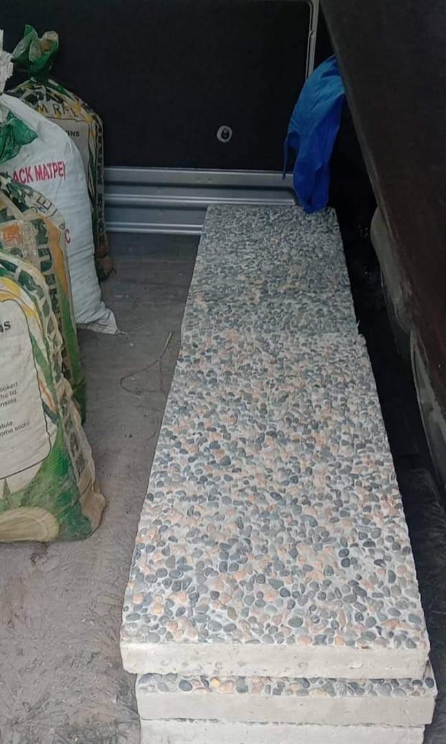 STEPPING STONES 12X24 INCHES, Furniture & Home Living, Home Improvement ...