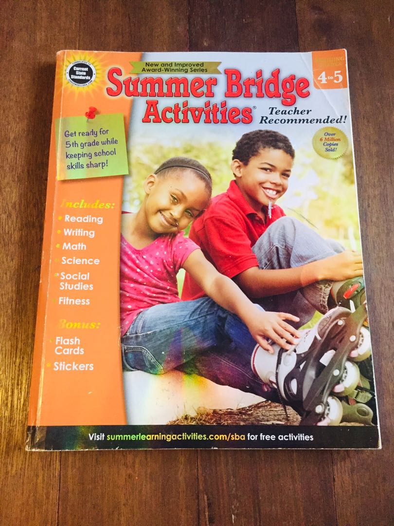 Summer Bridge Activities, Grades 4-5, Hobbies & Toys, Books & Magazines ...