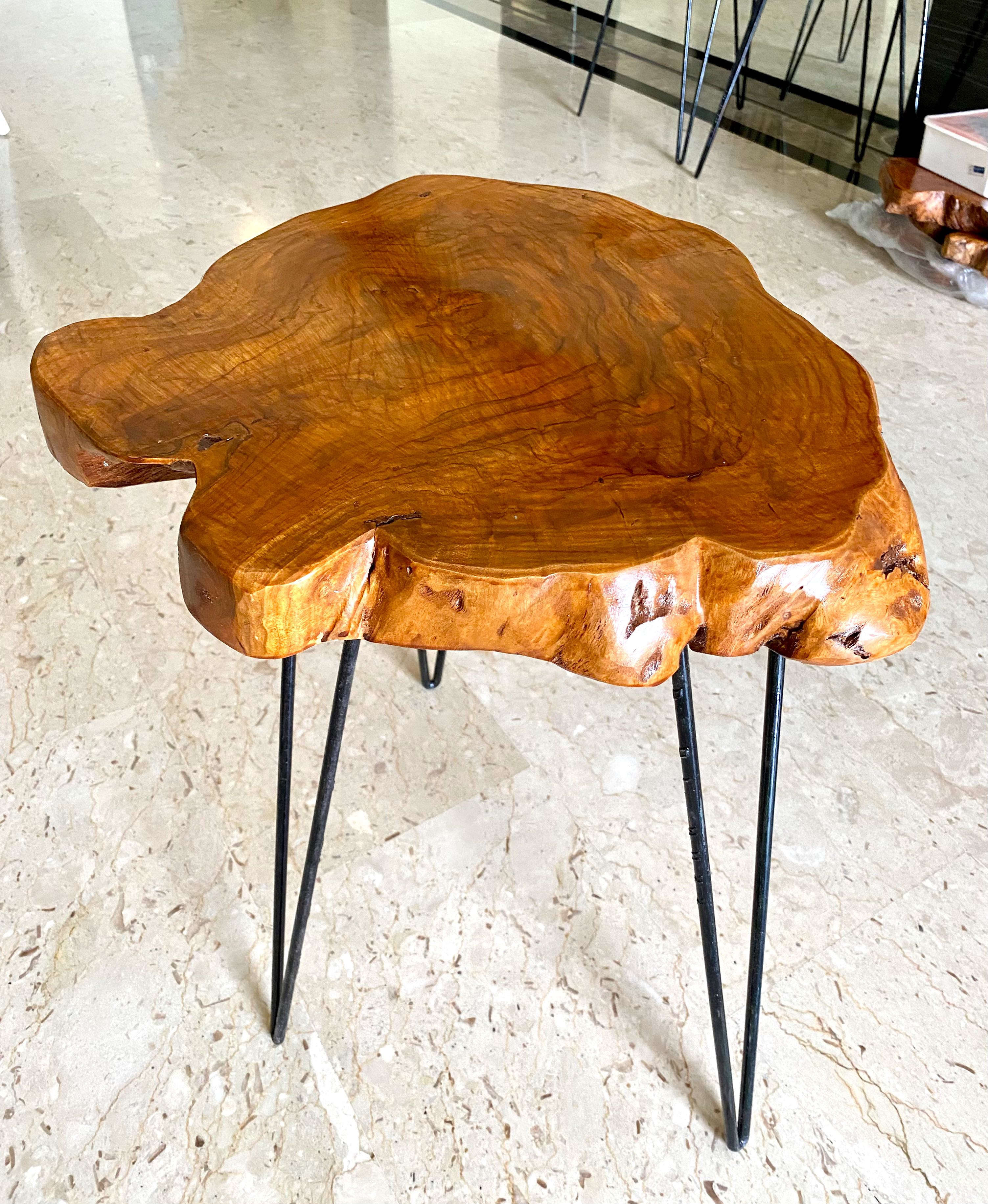 Teak Wood Side Table, Furniture & Home Living, Furniture, Tables & Sets ...