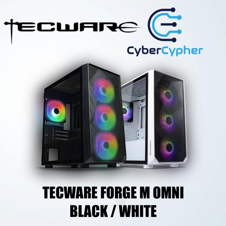 Tecware Forge M Omni (Black/White) PC Case, Computers & Tech, Parts ...
