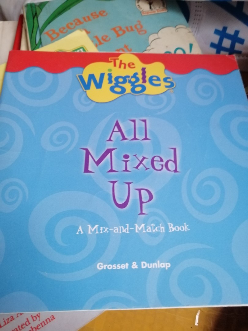 The Wiggles Mix and Match Book, Hobbies & Toys, Books & Magazines ...