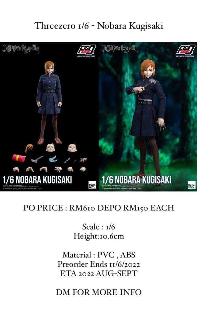 Threezero 1/6 - Yuji Itadori // Megumi fushiguro // Nobara Kugisaki ...