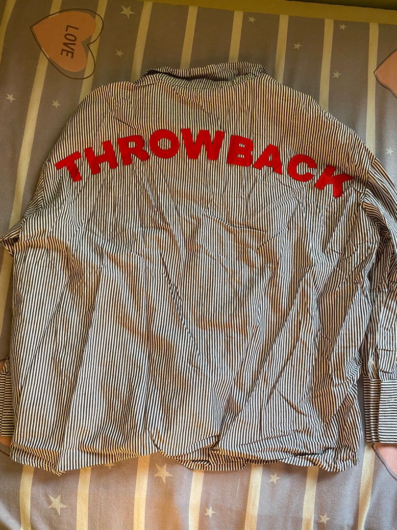 Throwback Oversized Polo, Women's Fashion, Tops, Blouses on Carousell