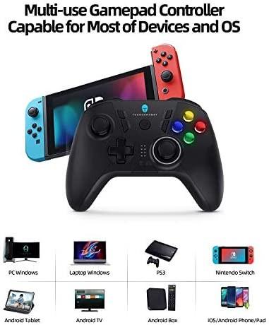ThundeRobot Wireless Gamepad Controller for PC,Mobile,Bluetooth Gaming ...