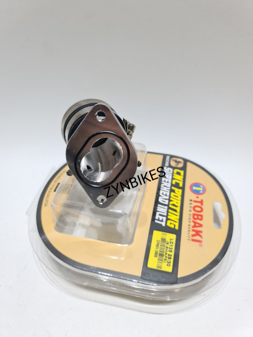 TOBAKI SUPERHEAD CNC PORTING INTAKE PIPE YAMAHA SPARK 135 LC135 JUPITER ...