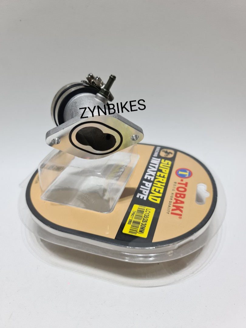 TOBAKI SUPERHEAD INTAKE PIPE 28MM 30MM YAMAHA SPARK 135 LC135 JUPITER ...