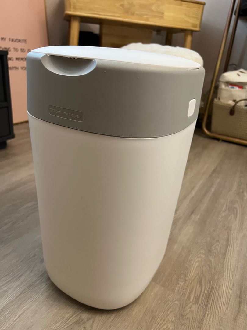 Tommee Tippee Sangenic Twist & Click Advanced Diaper Disposal Bin - White, Babies & Kids, Baby ...