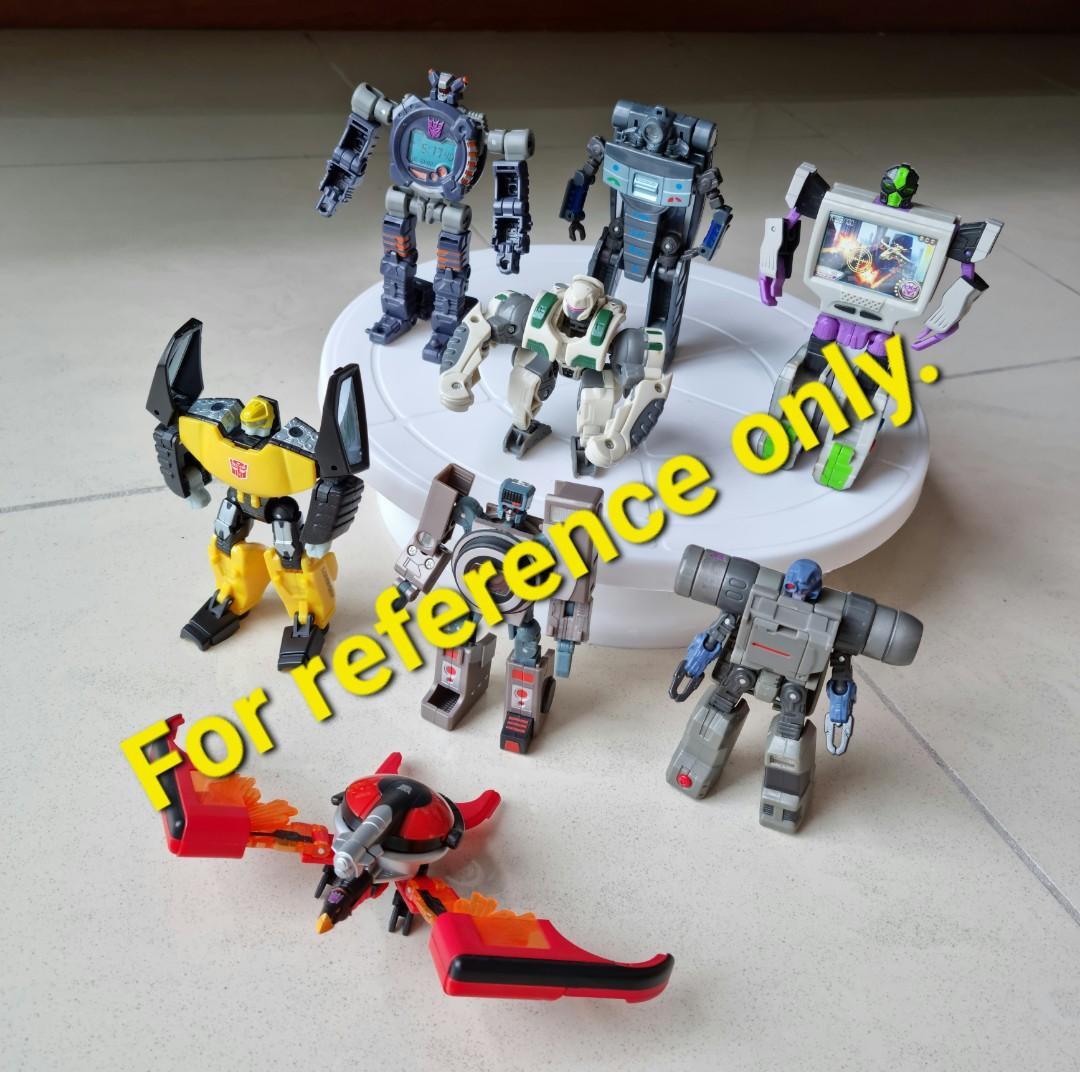 Transformers Real Gear Robots - Cards and Instruction sheets. Hasbro ...