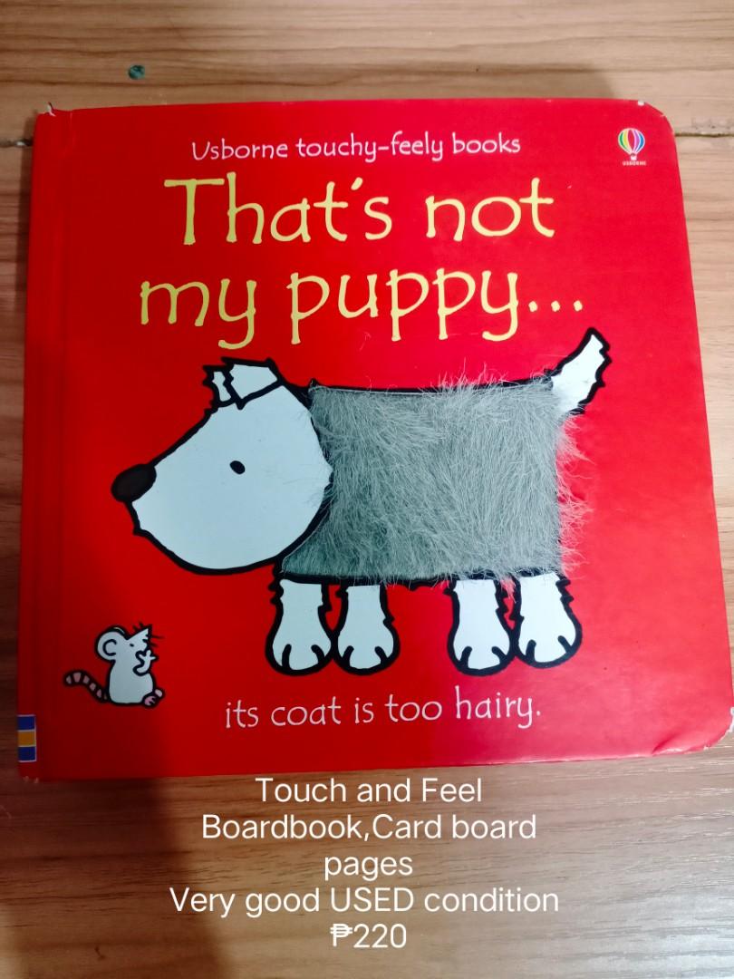 Usborne Touchy Feely book That's not my Puppy, Hobbies & Toys, Books ...