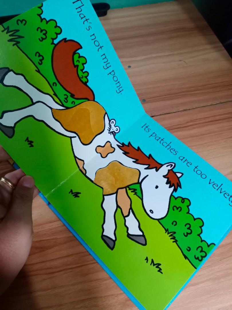 Usborne Touchy Feely That's not my Pony, Hobbies & Toys, Books ...